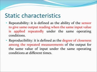 Sensor and transducers | PPT