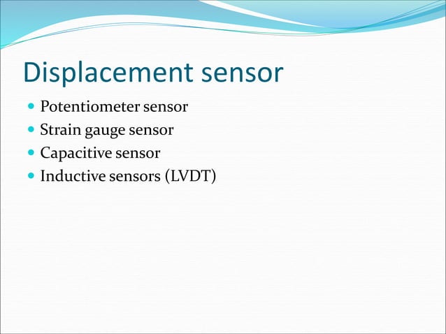 MECHATRONICS-UNIT-I-Sensor and transducers.ppt | Computer Peripherals | Computing