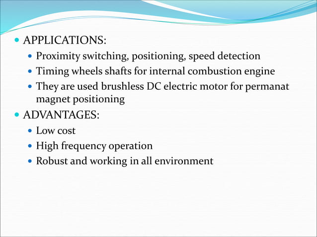 MECHATRONICS-UNIT-I-Sensor and transducers.ppt | Computer Peripherals | Computing