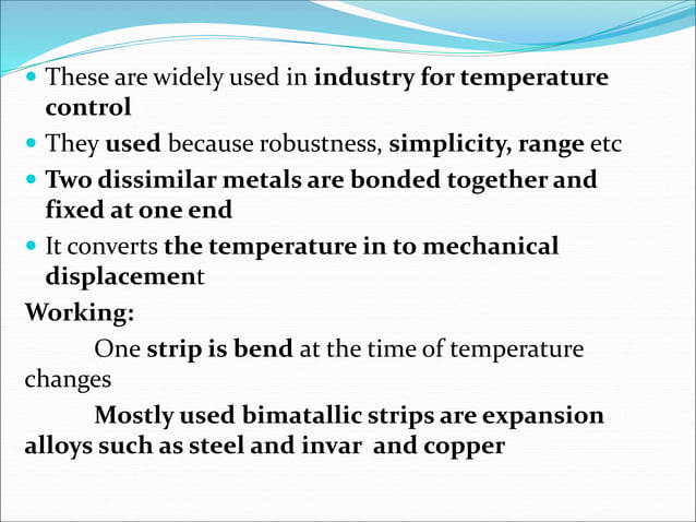 MECHATRONICS-UNIT-I-Sensor and transducers.ppt | Computer Peripherals | Computing