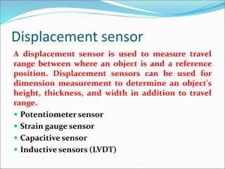 20ME702– MECHATRONICS -UNIT-1-Sensor and transducers.ppt