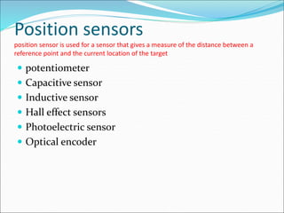 20ME702– MECHATRONICS -UNIT-1-Sensor and transducers.ppt