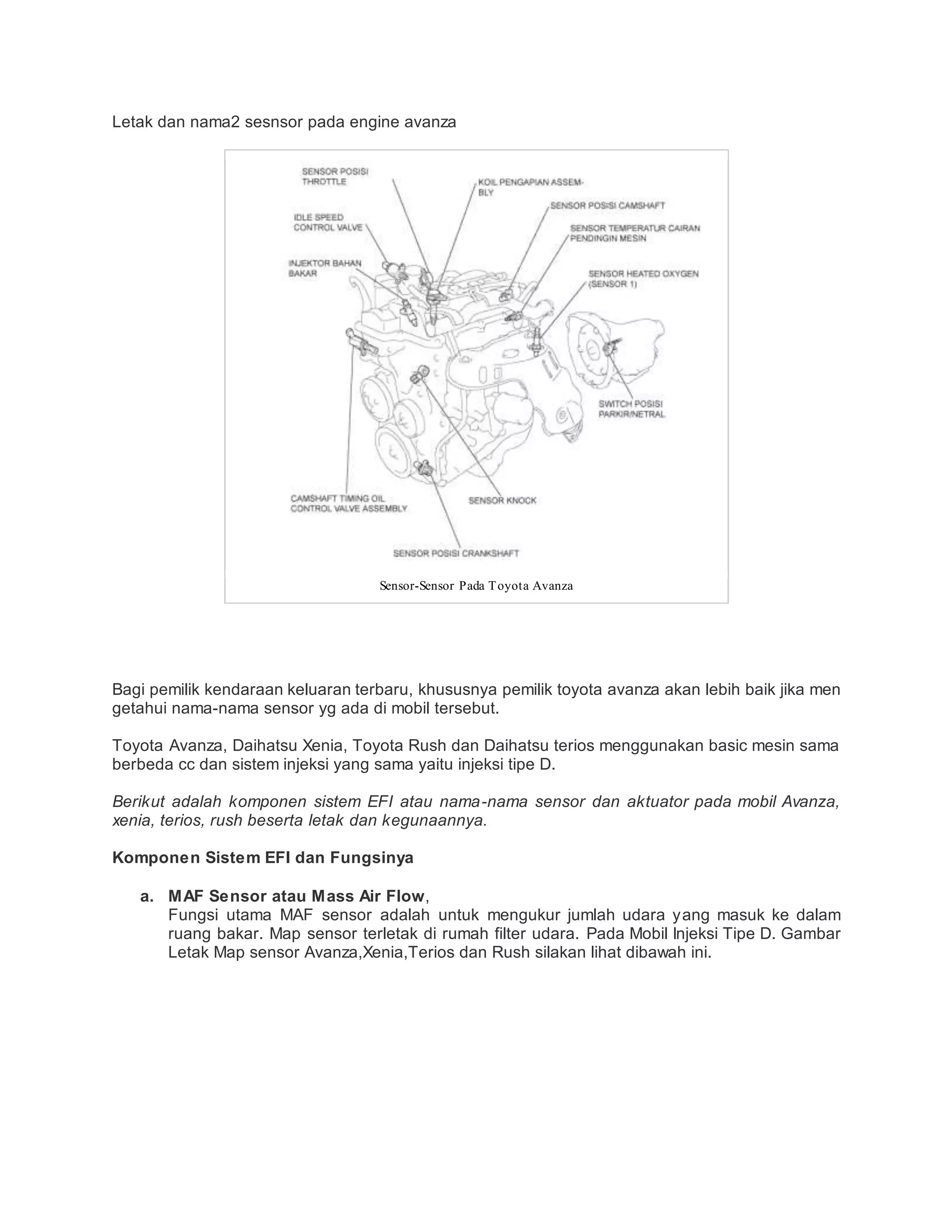 Sensor avanza | DOCX