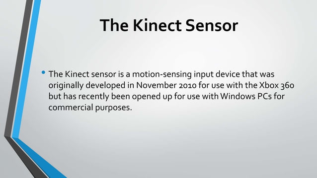 Sensor Based Interaction Ppt