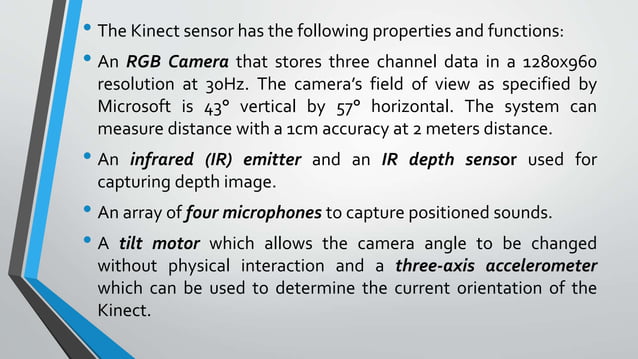 Sensor Based Interaction Ppt