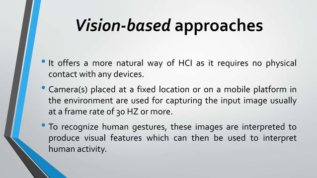 Sensor based interaction | PPT