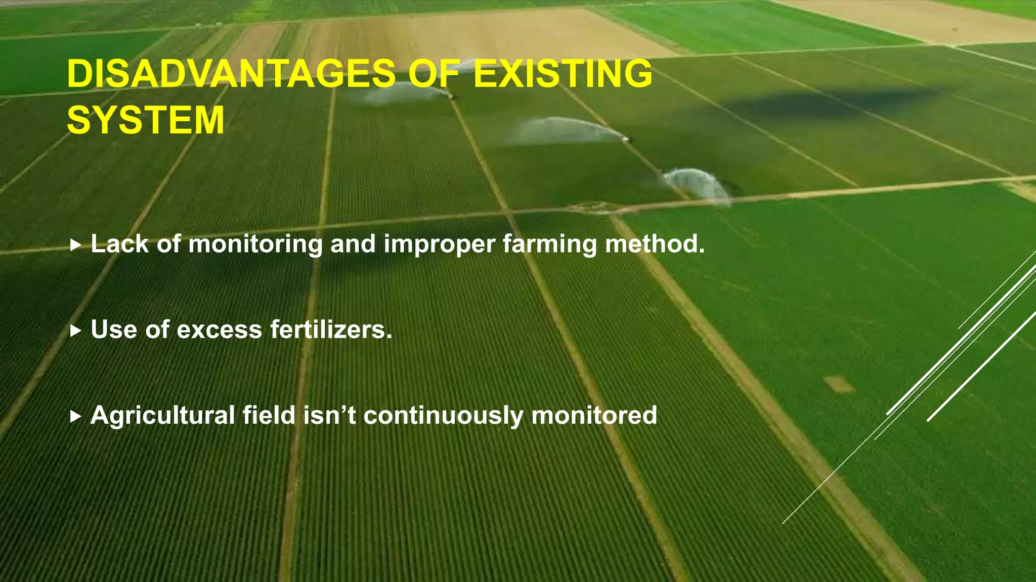 Sensor based smart agriculture system | PPTX