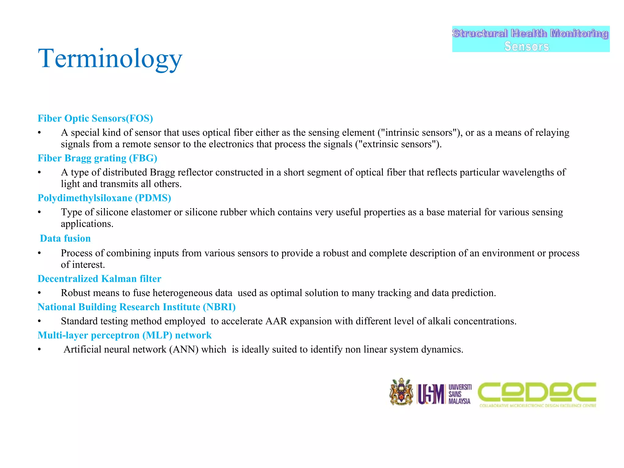 Sensor Based Structural Health Monitoring Of Concrete Structures Ppt
