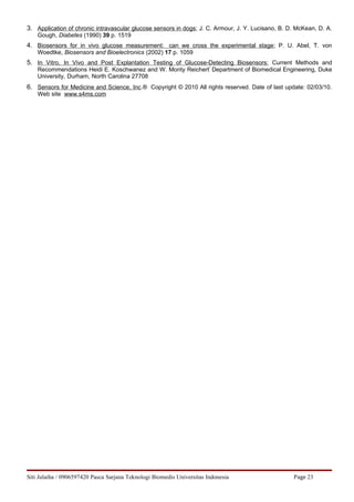 Sensor biomedis | DOC