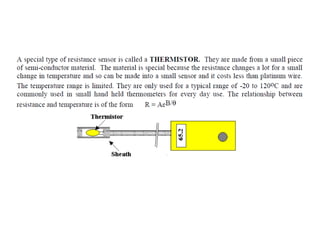 How to calculate sensors for temperature and etc | PPT