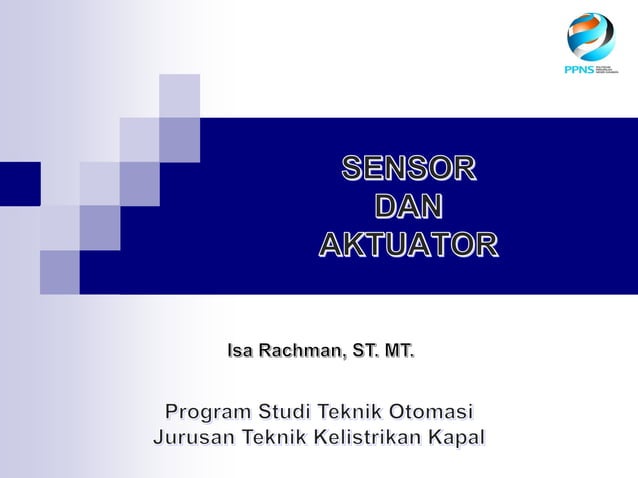 Sensor dan aktuator | PDF