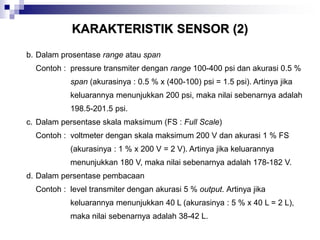 Sensor dan aktuator | PDF
