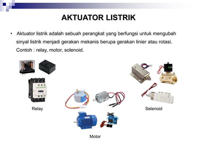 Sensor dan aktuator | PDF