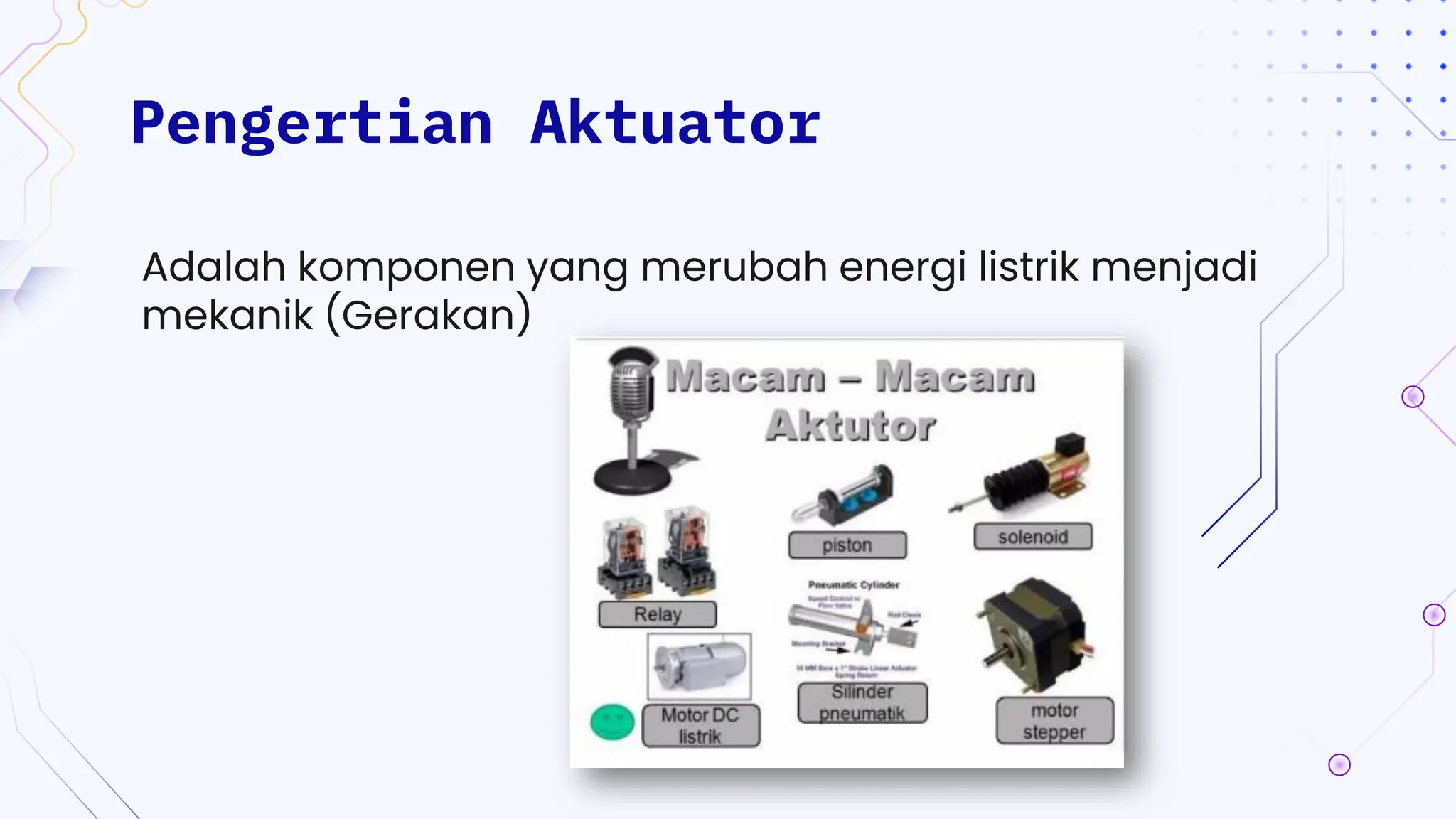 MATERI SENSOR DAN AKTUATOR PADA MICROCONTROLLER | PDF