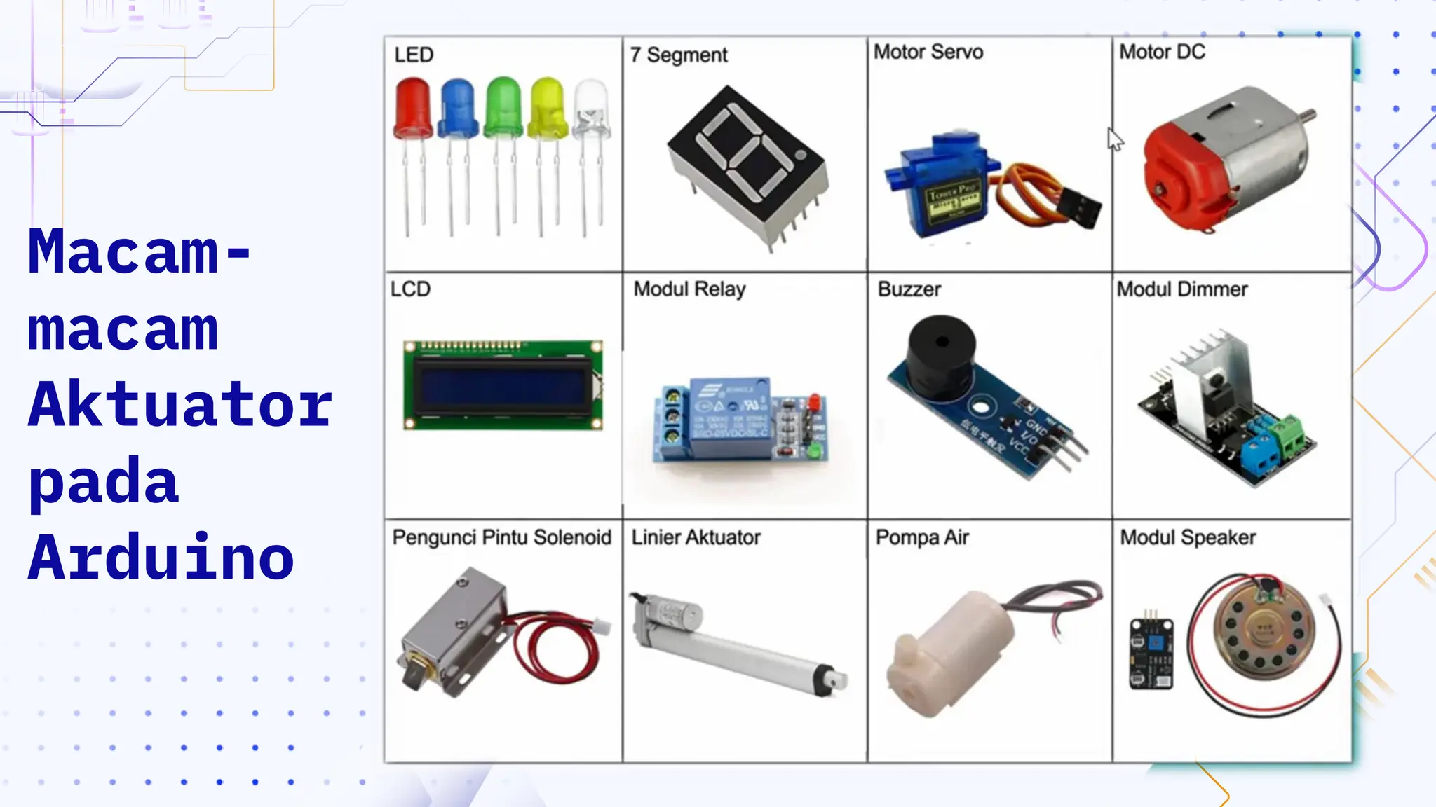 MATERI SENSOR DAN AKTUATOR PADA MICROCONTROLLER | PDF
