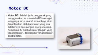 MATERI SENSOR DAN AKTUATOR PADA MICROCONTROLLER | PDF