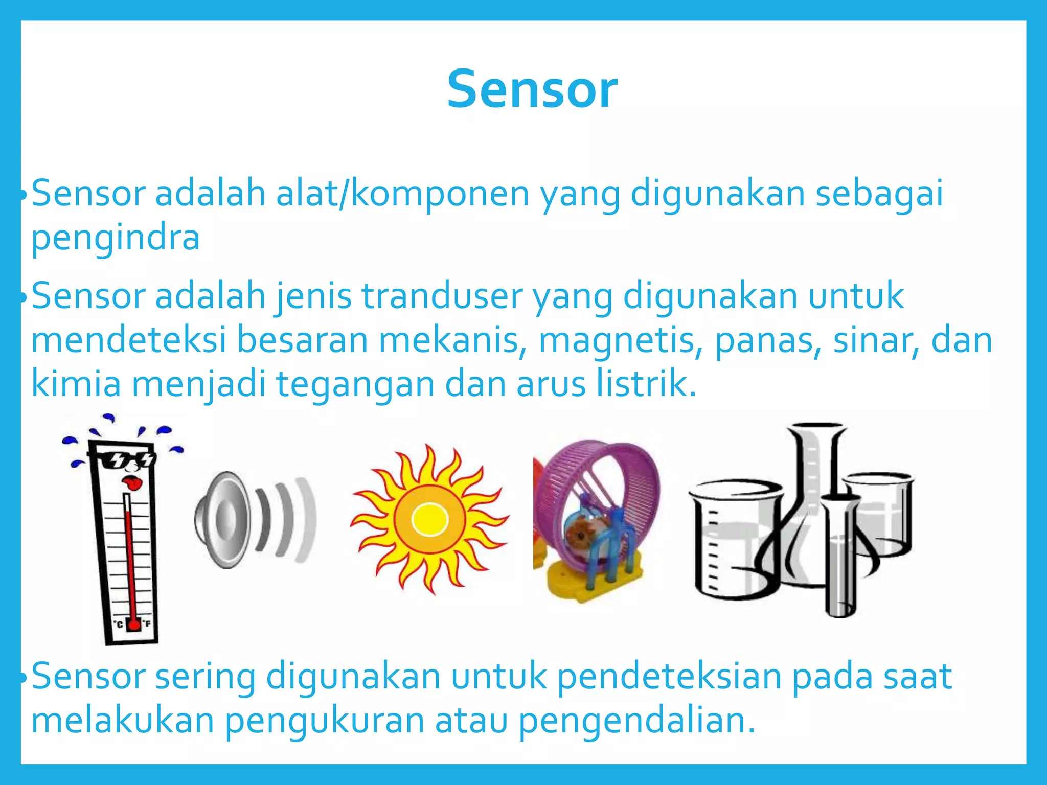 Sensor dan transduser | PPTX