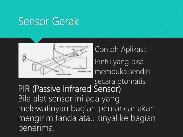Sensor dan transduser | PPTX