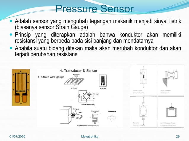 Sensor dan transduser (30 juni 2020) | PPT