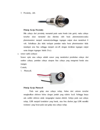 Materi Sensor | DOCX