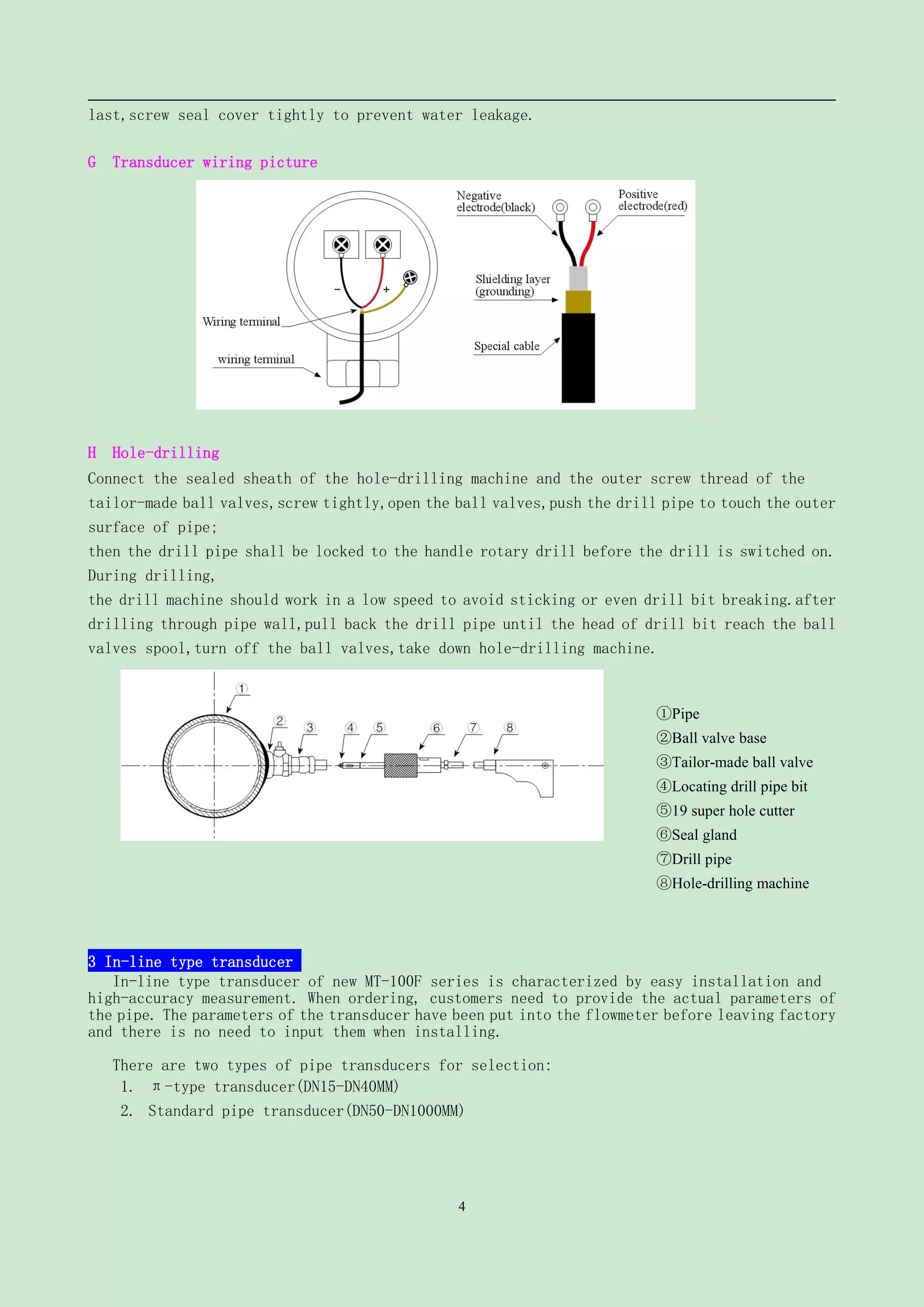 Sensor data of ultrasonic flow meter | PDF