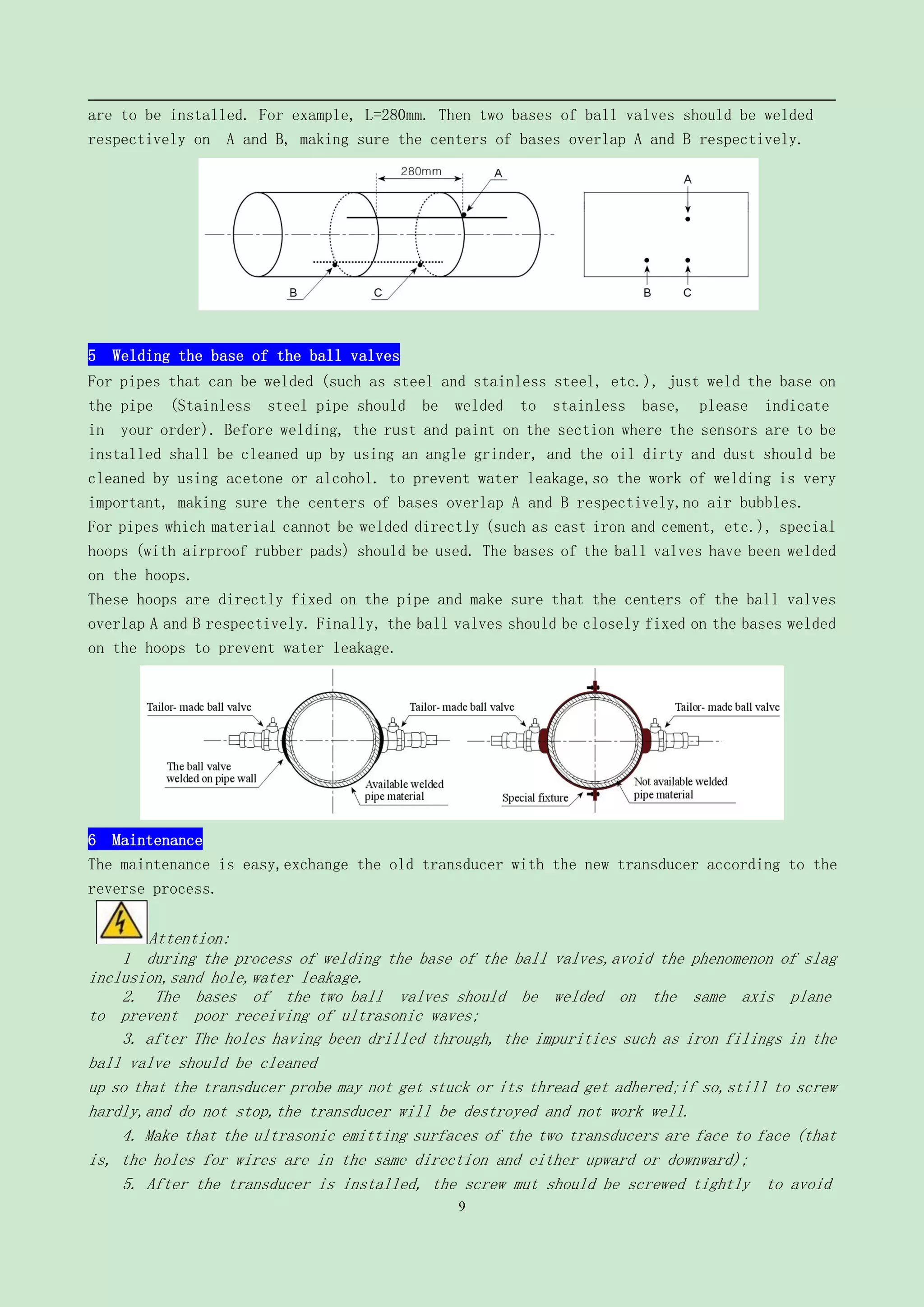 Sensor data of ultrasonic flow meter | PDF