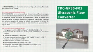 Sensores de flujo industriales (Industrial flow sensors) | PDF