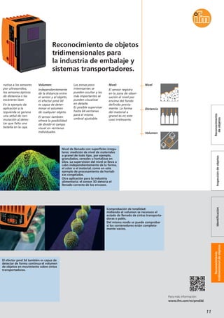 Sensores de vision para la deteccion y avaluacion de objetos escenas ...