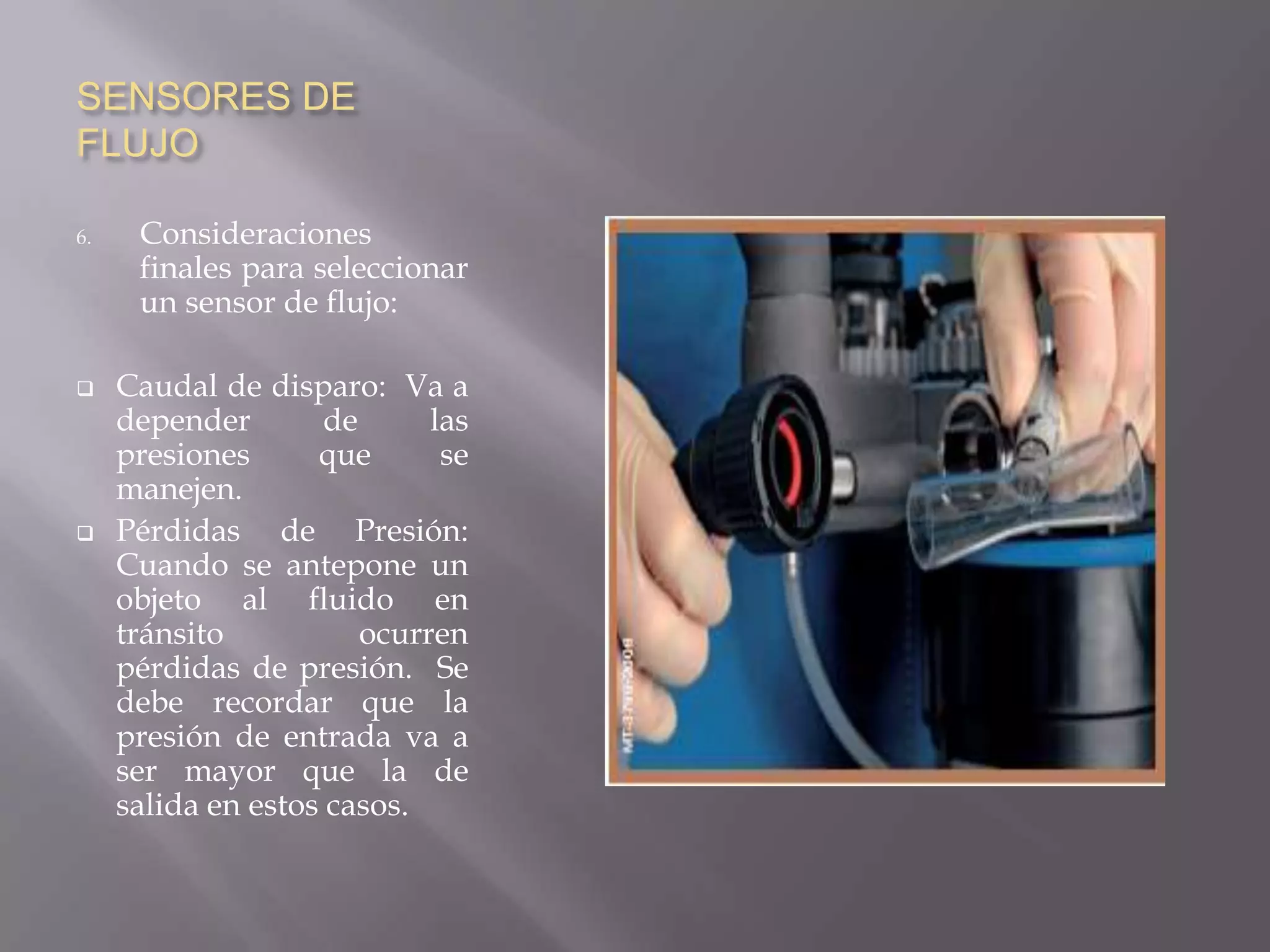 Sensores de flujo | PPT