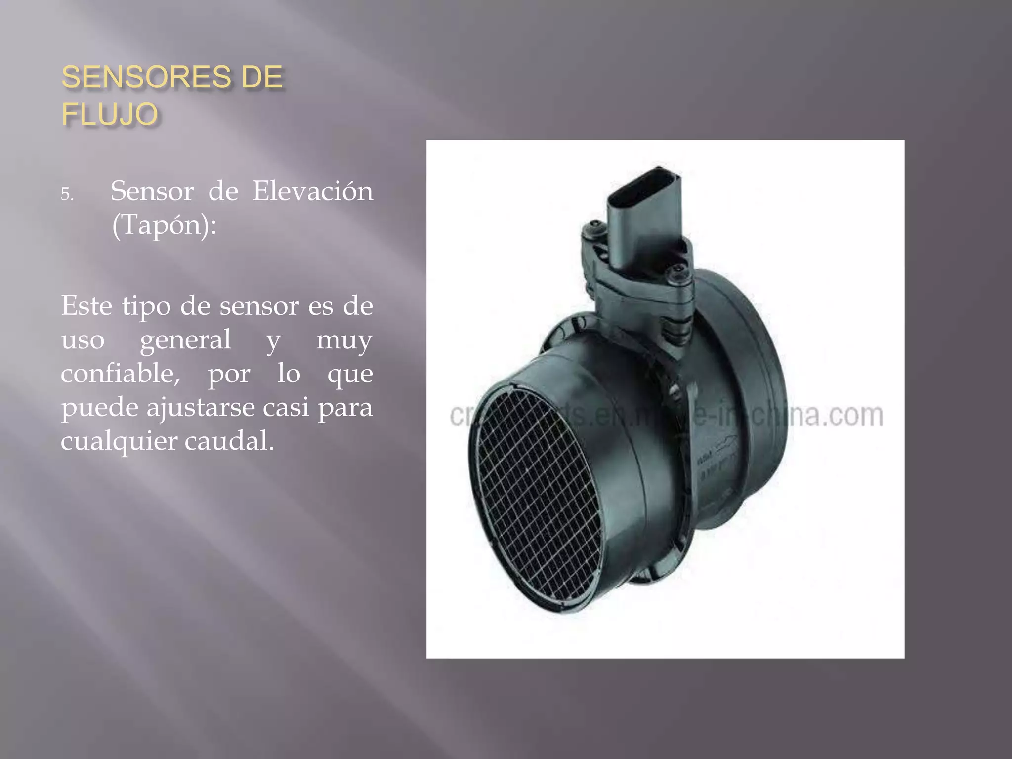 Sensores de flujo | PPT