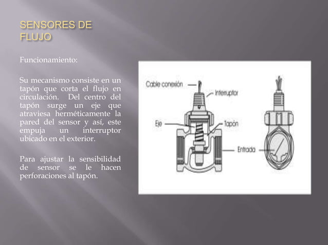 Sensores de flujo | PPTX