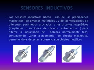 Molestar Mentalmente Mansedumbre funcionamiento de un sensor inductivo pasatiempo camino Adivinar