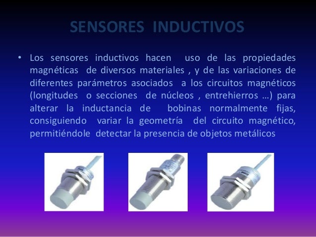Sensores inductivos