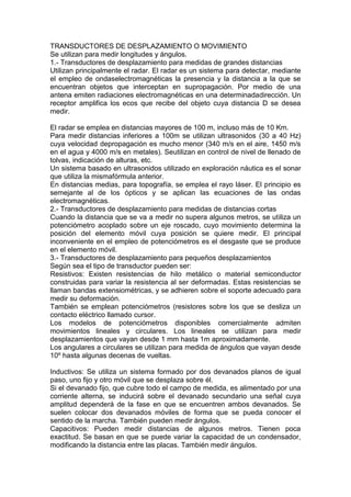 Sensores y transductores | PDF