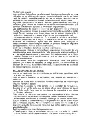Sensores y transductores | PDF