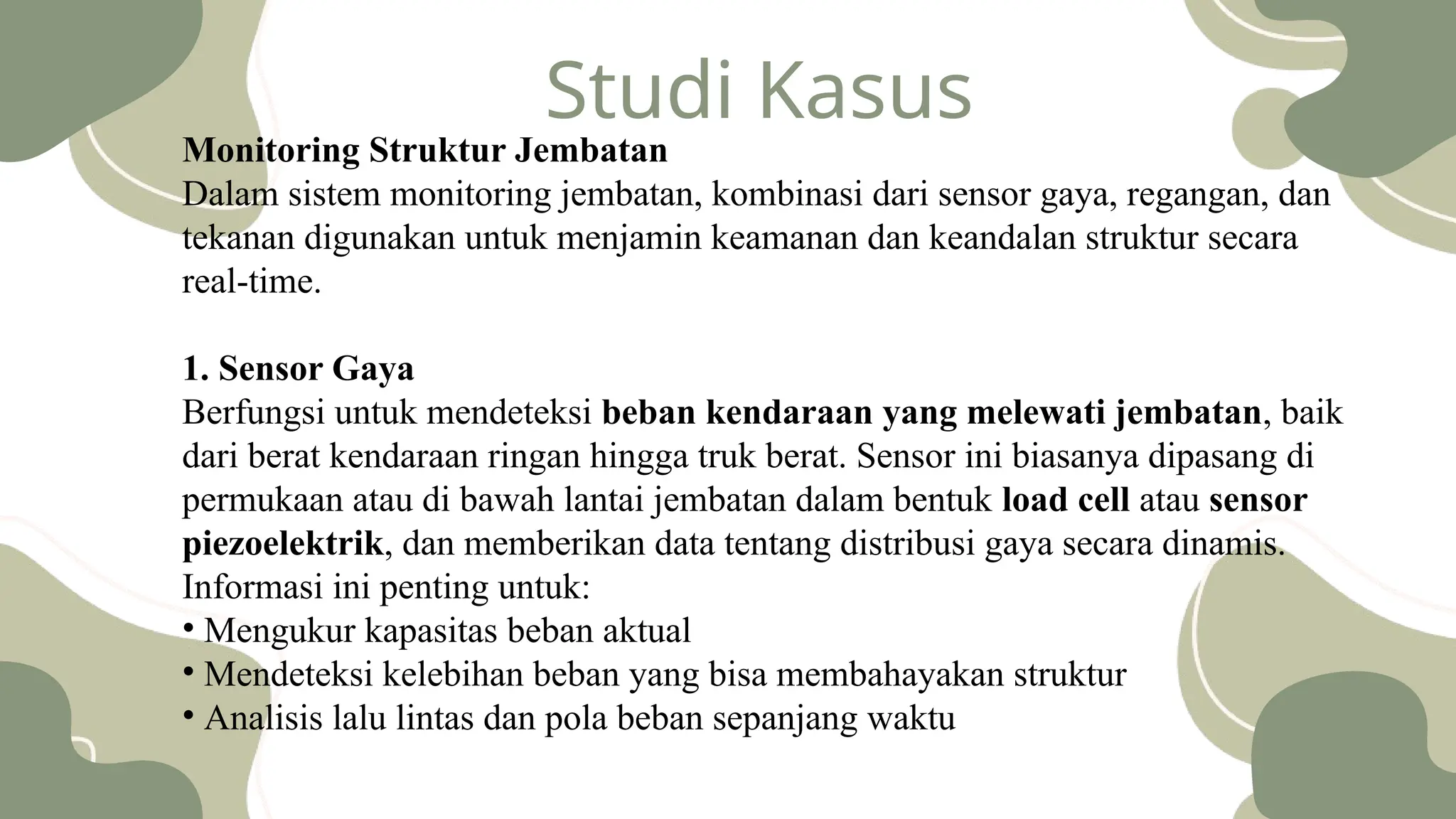Sensor Gaya, Regangan dan tegangan Untuk mahasiswa.pptx