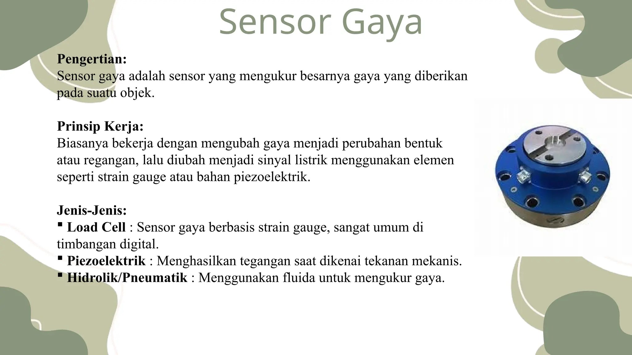 Sensor Gaya, Regangan dan tegangan Untuk mahasiswa.pptx