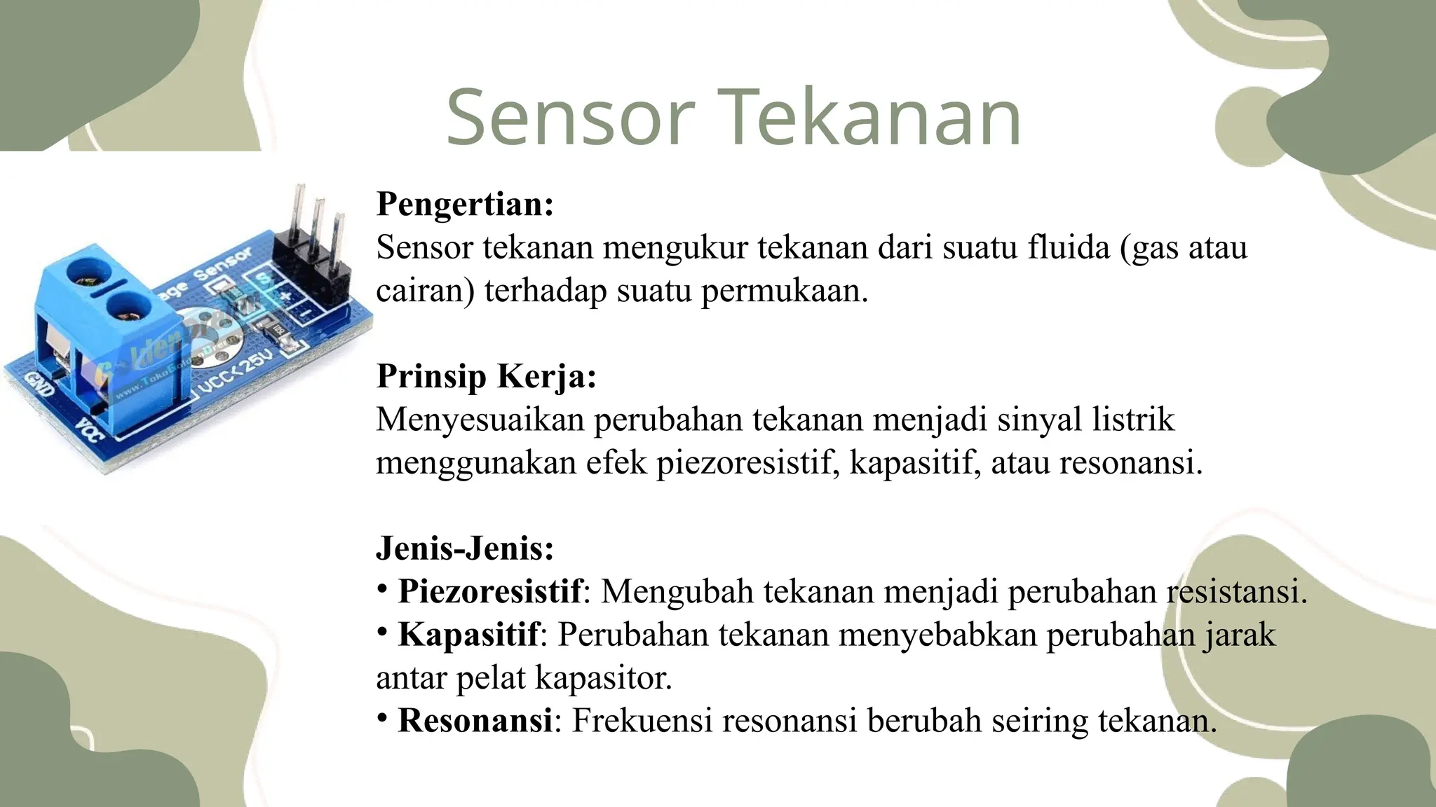 Sensor Gaya, Regangan dan tegangan Untuk mahasiswa.pptx