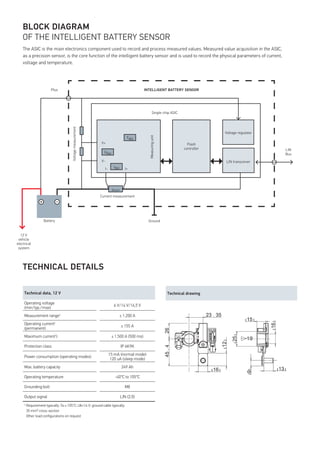 Sensor inteligente de bateria | PDF