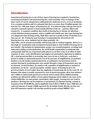 Sensorineural deafness 2018 | PDF
