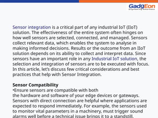 Sensor Integration into Industrial IoT Solutions - Guidelines.pptx