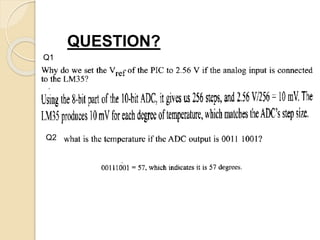Sensor interfacing in 8051 | PPTX