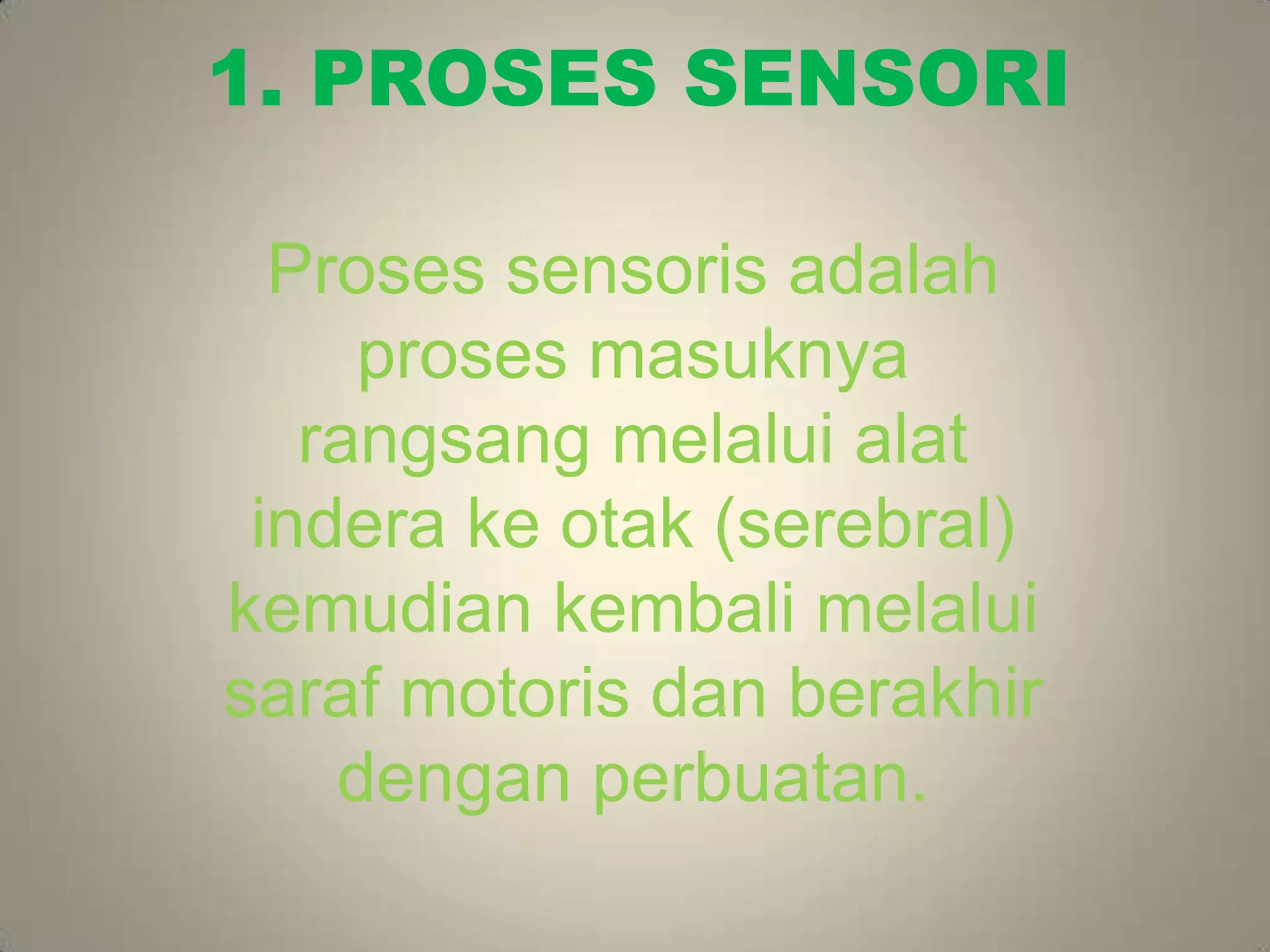 Sensori persepsi | PPTX