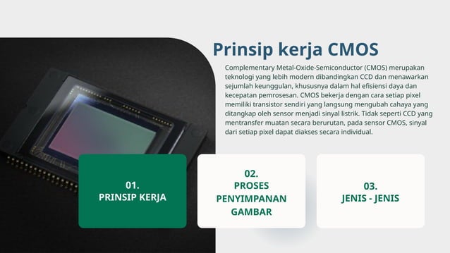 SENSOR KAMERA CCD DAN CMOS(pengertian, prinsip kerja, dan jenis-jenis).pptx