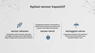 Sensor kapasitif, induktif dan resistif | PPTX