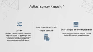 Sensor kapasitif, induktif dan resistif | PPTX