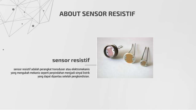 Sensor kapasitif, induktif dan resistif | PPTX