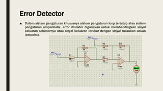 Sensor level mekanis | PPTX