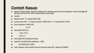 Sensor level mekanis | PPTX