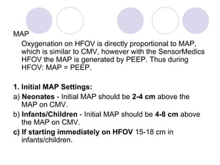 Sensormedics HIGH FREQUENCY VENTILATOR | PPT